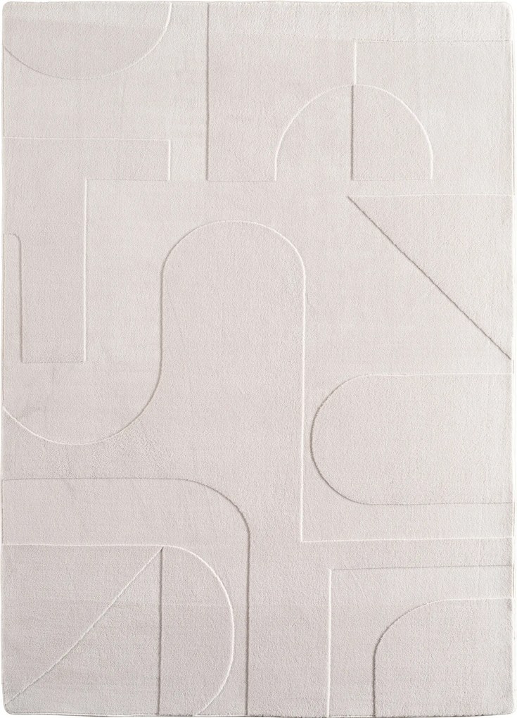 Ayyildiz, Kusový koberec Pompei 1614 cream, 200x290, bílá, chodba / předsíň