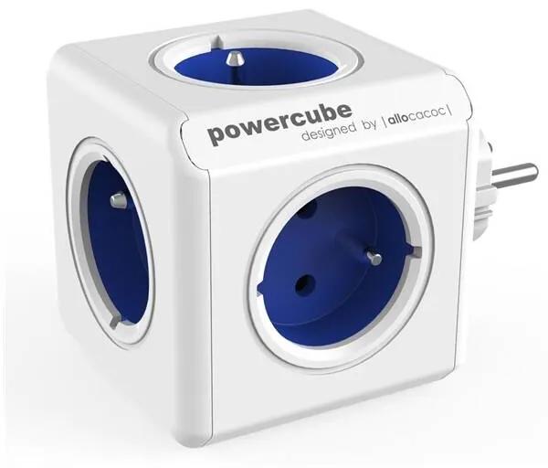Powercube Original, 5x zásuvka bílá/modrá