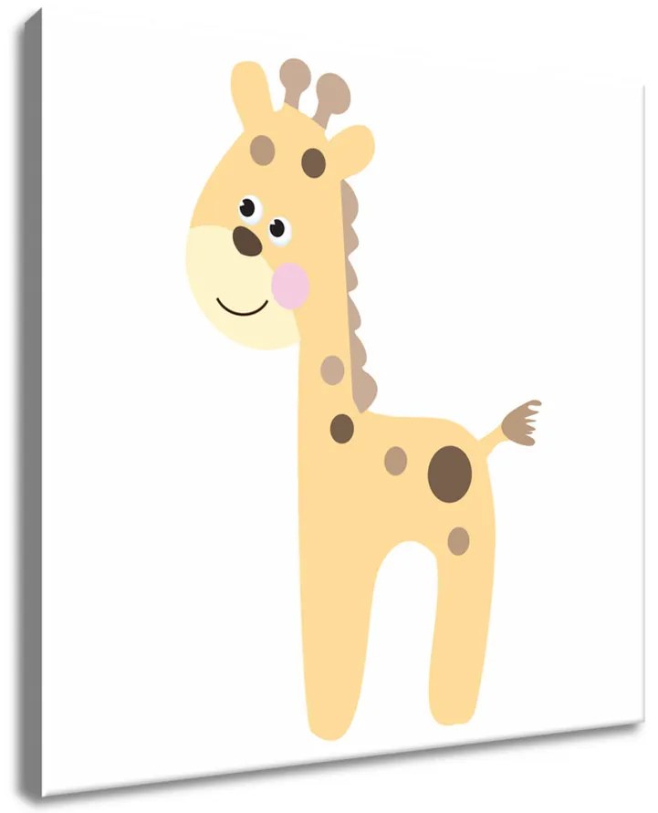 Gario Obraz na plátně Žirafa Rozměry: 30 x 30 cm