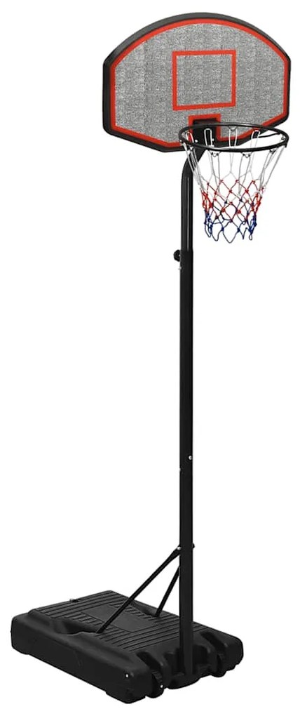 Basketbalový koš černý 237-307 cm polyethylen