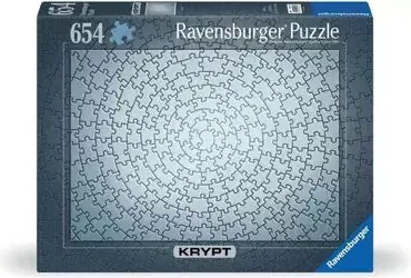 Ravensburger Krypt Puzzle: Silver / 654 dílků / od 14 let