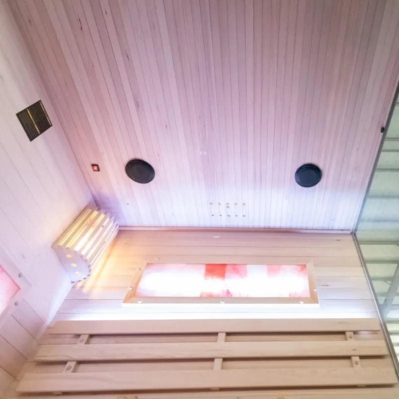 BPS-koupelny Finská sauna Relax HYD-4783 140x150, 3-4 osoby