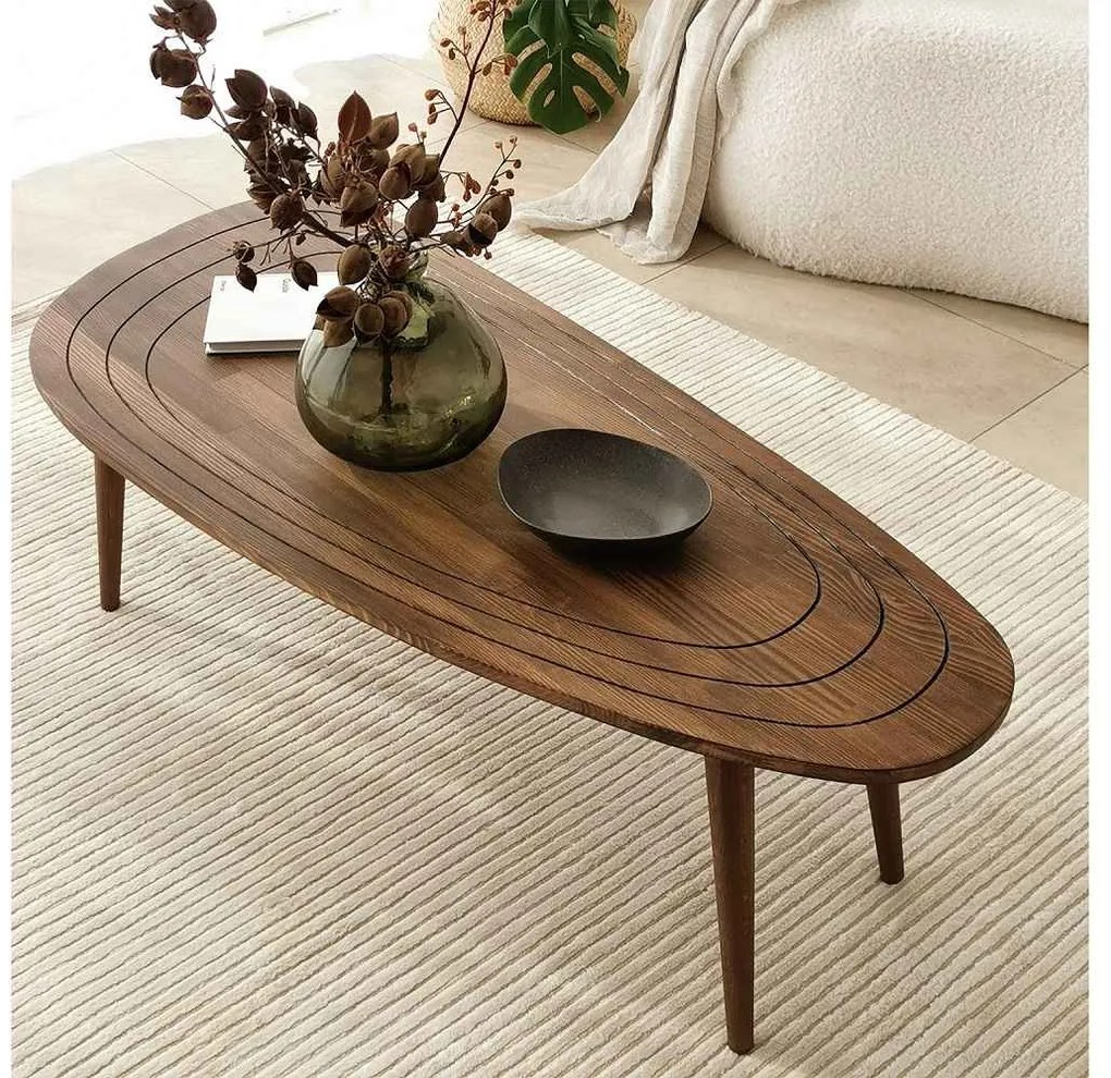 Designový konferenční stolek Garnet 115 cm ořech