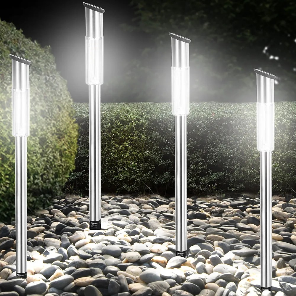 Solární zahradní LED osvětlení 4 ks 108849