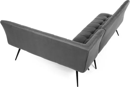 Autronic Rohová jídelní lavice DCL-D1950 209x169 cm Barva potahu: Šedá