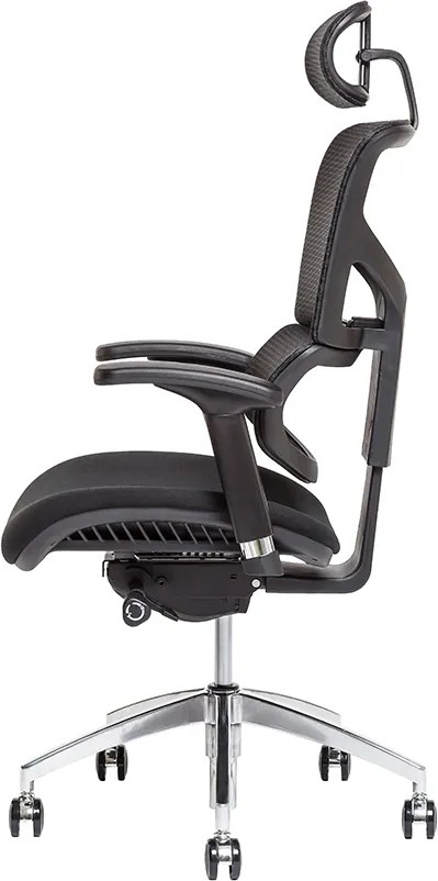 Office Pro Kancelářská ergonomická židle Office Pro MEROPE SP — více barev, nosnost 135 kg Antracit