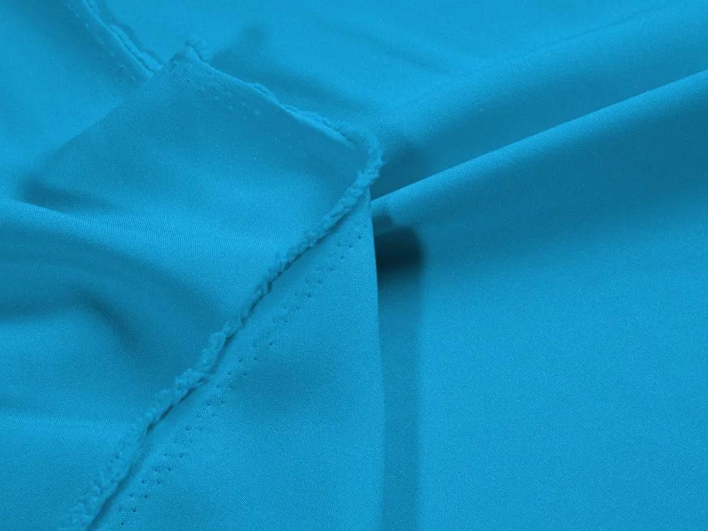 Biante Dekorační oválný ubrus Rongo RG-073 Modrý 100x160 cm