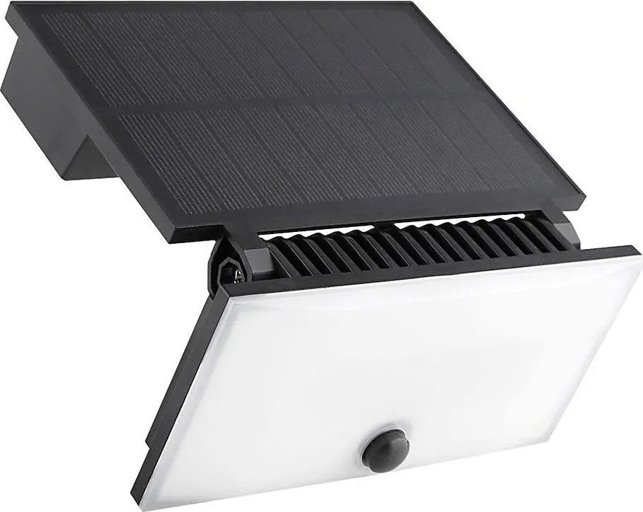 LED Reflektor se senzorem a solárním panelem FUJI LED/8W/3,7V 2000 mAh IP44