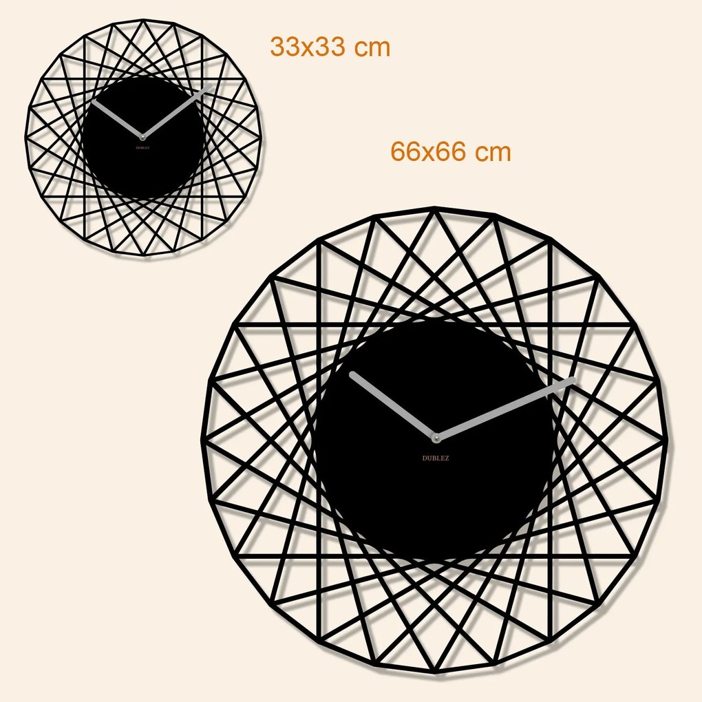 DUBLEZ | Designové hodiny na zeď - Geometra