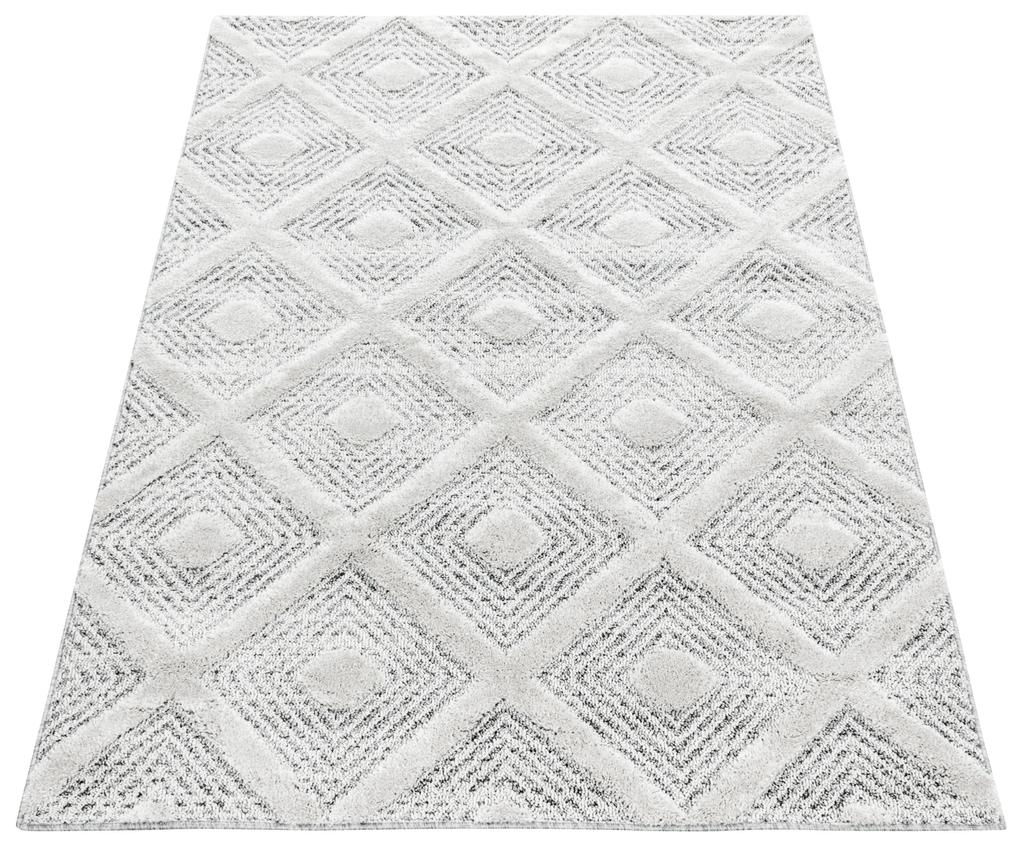 Ayyildiz Kusový koberec PISA 4707, Šedá Rozměr koberce: 140 x 200 cm