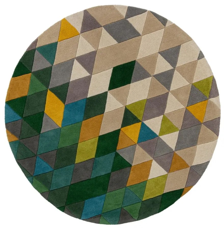 Vlněný koberec Flair Rugs Prism, ⌀ 160 cm