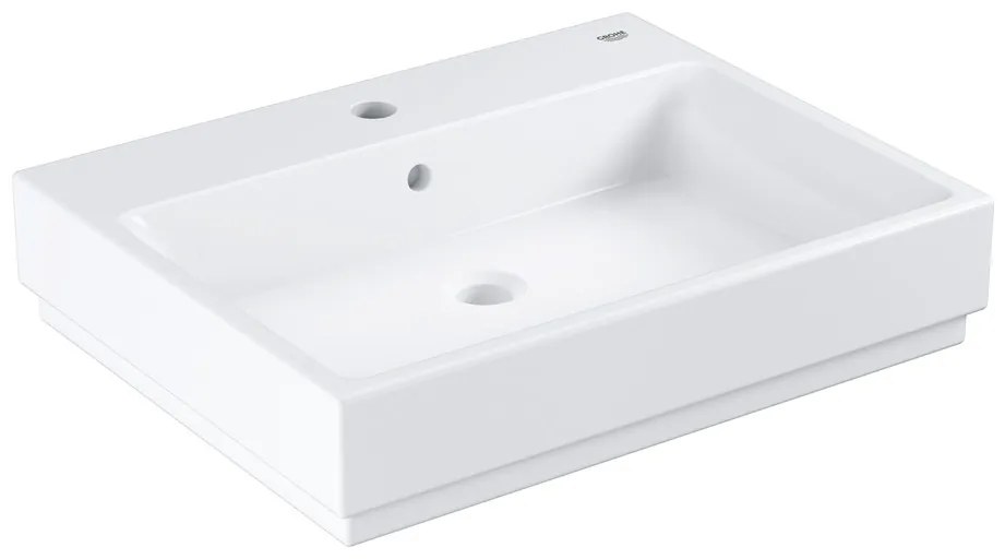 Grohe Cube Ceramic - Umyvadlo na desku 60 cm, PureGuard, alpská bílá 3947700H