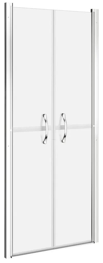 vidaXL Sprchové dveře matné ESG 81 x 190 cm