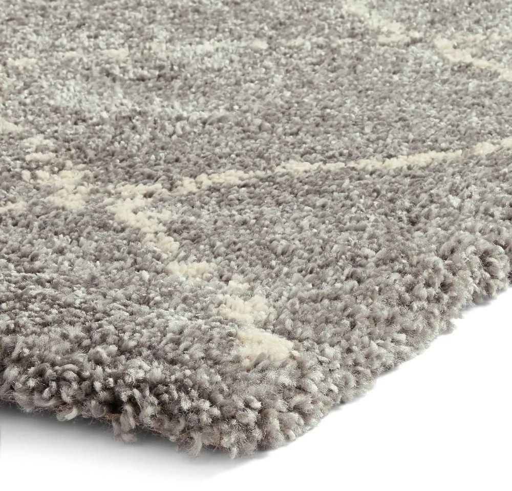 Šedo-krémový koberec Think Rugs Royal Nomadic Grey & Cream, 160 x 230 cm