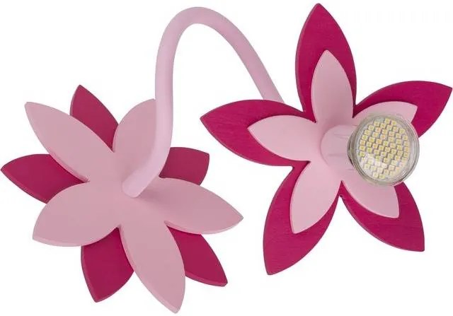 Závěsné dětské osvětlení FLOWERS, GU10, 1x35W, růžové Nowodvorski Flowers 6893