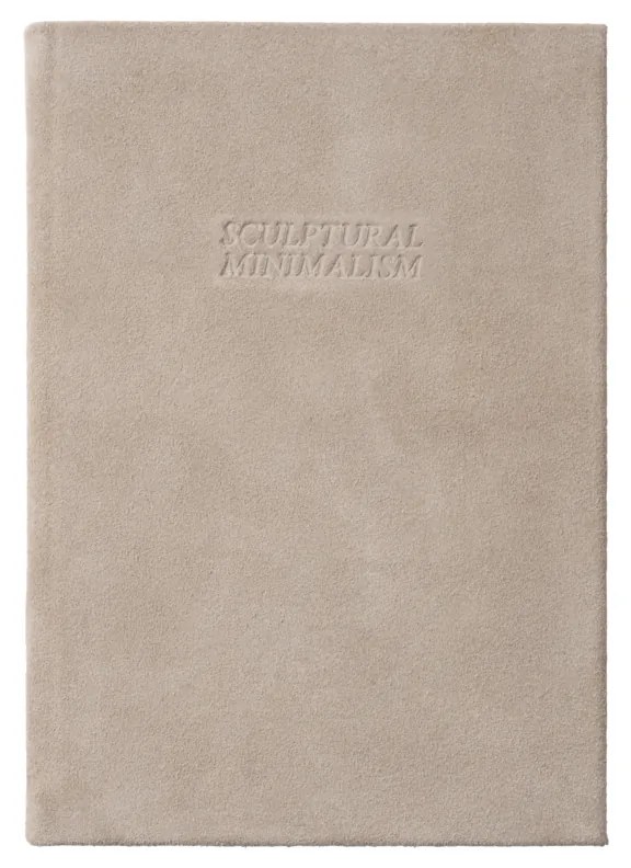 Zápisník v kožené vazbě Minimalism Beige Kristina Dam Studio