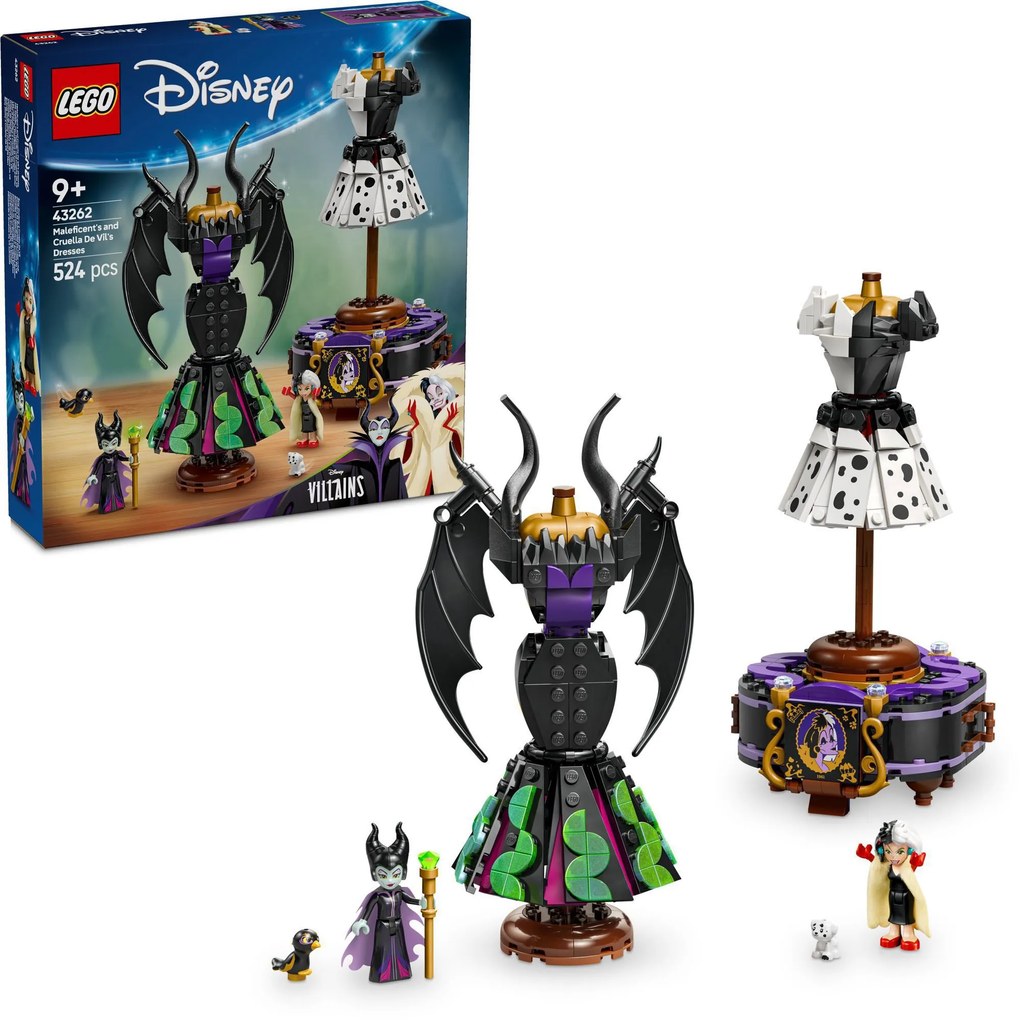 Lego | disney princess 43262 šaty zloby a cruelly de vil 5702017814513