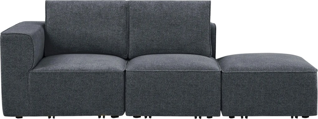 XXXLutz POHOVKA, textil, tmavě šedá Livetastic - Pohovky - 002781009705