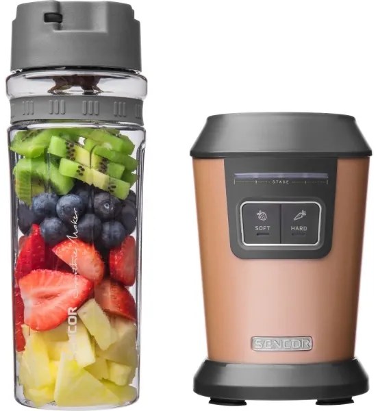 Sencor - Smoothie mixér s příslušenstvím 800W/230V měděná