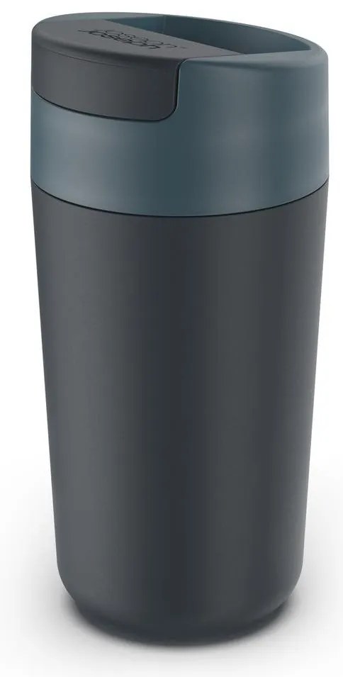 Joseph joseph hrnek cestovní s hygienickým uzávěrem sipp travel mug 81132, 454ml, modrý