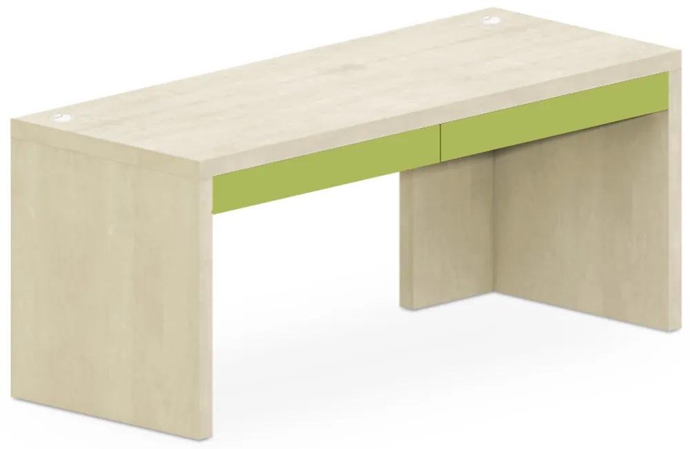 Artspect DS302-D-1607 - Stůl se zásuvkami 160x70cm - Ocean Green