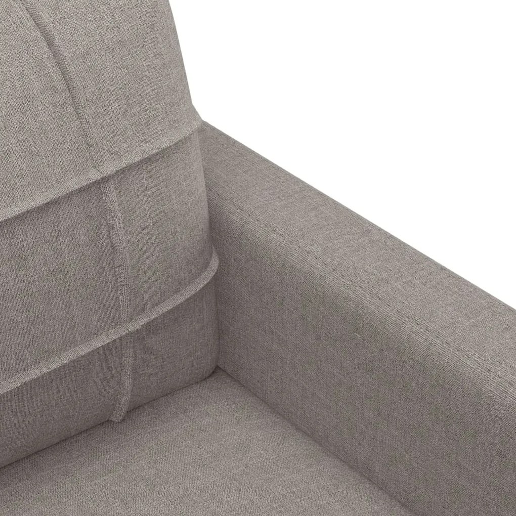 4dílná sedací souprava s poduškami taupe textil 3201257