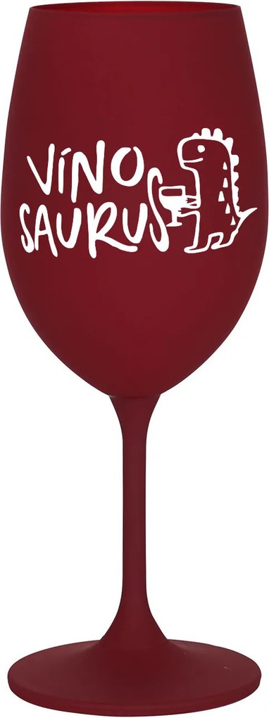 VÍNOSAURUS - bordó sklenice na víno 350 ml