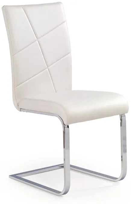 HALMAR K108 židle bílá