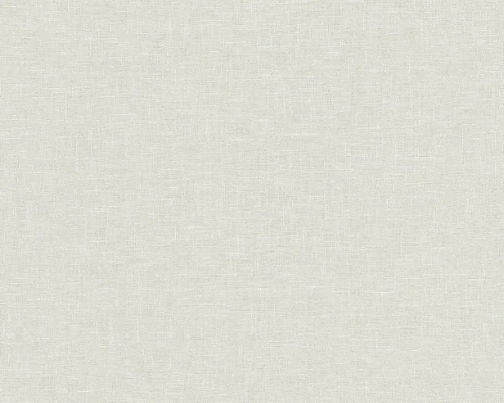 Vliesová tapeta 36634-1 krémovo-bílá / Vliesové tapety na zeď 366341 Linen Style (0,53 x 10,05 m) A.S.Création