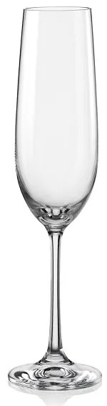 Crystalex Sklenice na šumivé víno VIOLA 190 ml, 1 ks