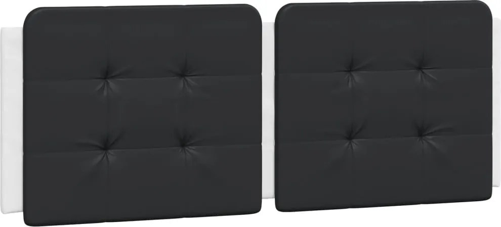 Rám postele s LED bez matrace Zadar bílý a černý 120x200 cm 3214102