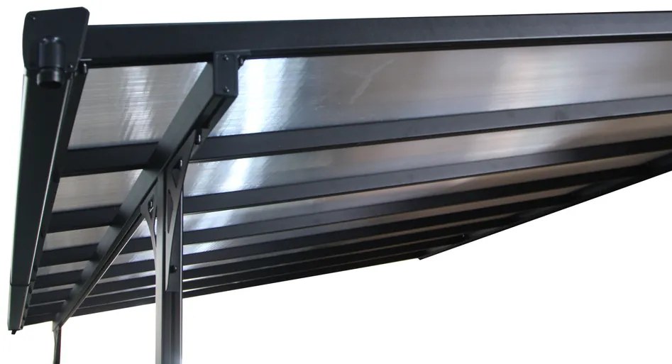 ROJA BRUCE J pergola - TRANSPARENTNÍ polykarbonát