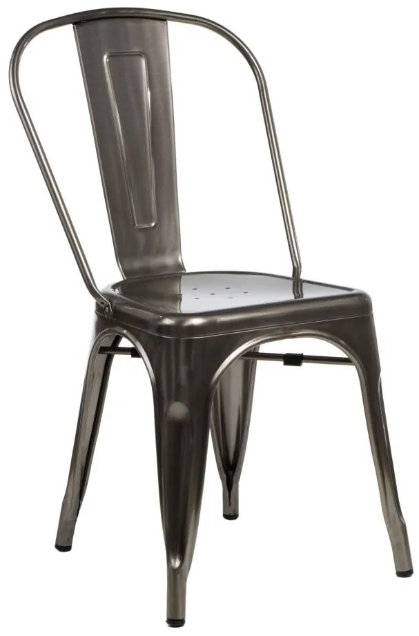 Culty Jídelní židle Tolix 45, metalická