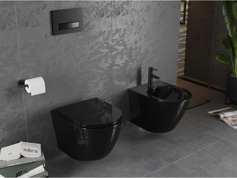 Mexen Lena závěsný bidet, černý - 35224870