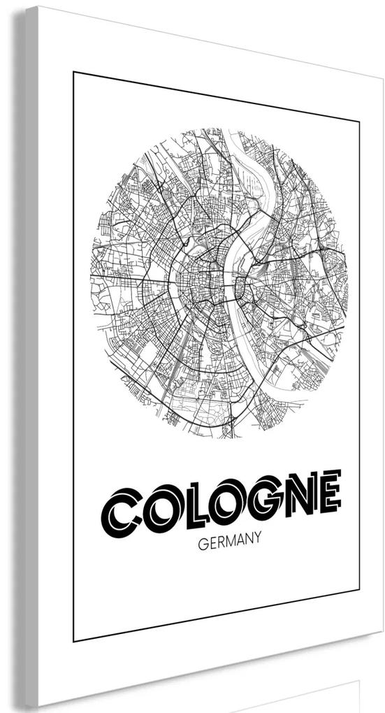 Obraz - Retro Cologne (1 Part) Vertical