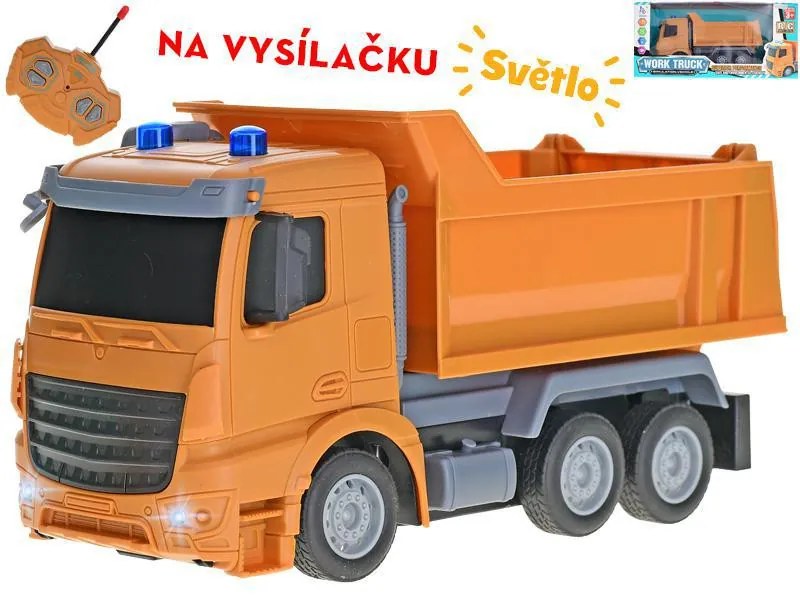 R/C auto stavební sklápěčka 23 cm