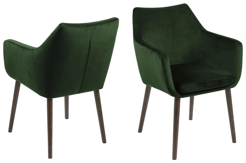 Židle s opěrkou Nora –  84 × 58 × 58 cm ACTONA