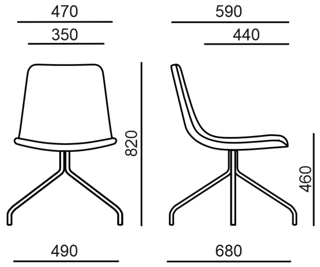 RIM - Židle EDGE ED 4201.031
