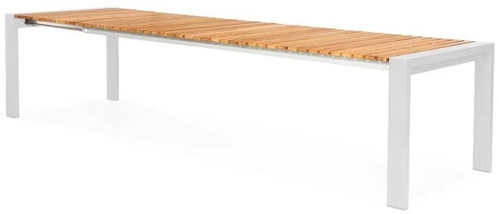 Zumm Garden Furniture® Zahradní stůl rozkládací RIALTO 265 bílá