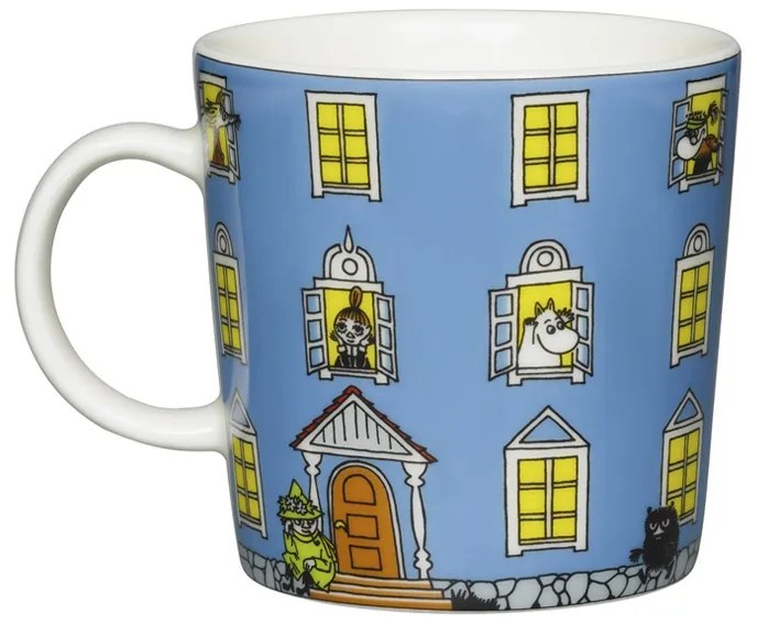 Hrnek Moominhouse 0,3l, modrý