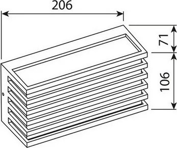 LED svítidlo McLED Corona H, 9W, 3000K, IP65, černá ML-513.022.19.0