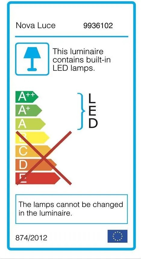 NV 9936102 Venkovní sloupkové svítidlo ENZI tmavě šedý hliník akrylový difuzor LED 15W 3000K 100-240V 180st. IP54 - NOVA LUCE