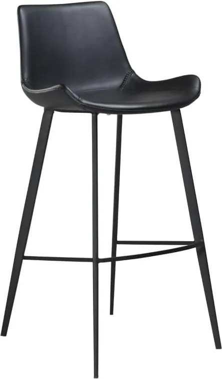 Barová židle DanForm Hype 102 cm, ekokůže, černá