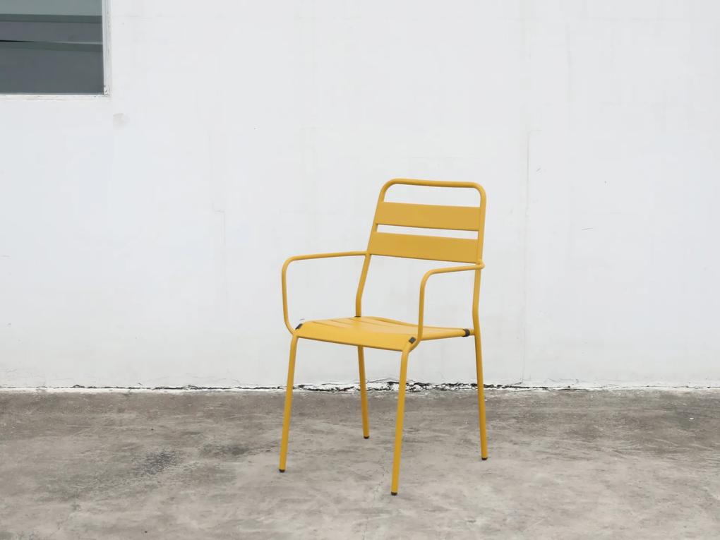 Palermo jídelní židle žlutá