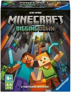 RAVENSBURGER Minecraft Digging Down / Karetní hra / od 9 let