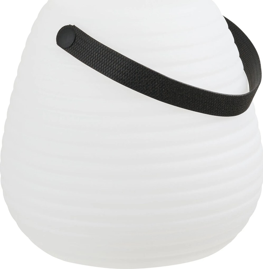 House Nordic Zahradní LED lampa DERRY 20x21cm bílá 7950004