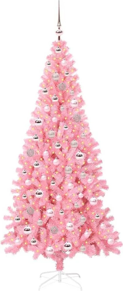 Vánoční stromeček Růžová 210 cm PVC 3396440