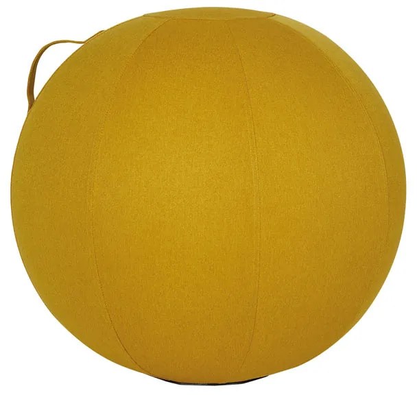 Ergonomický sedací míč, žlutý