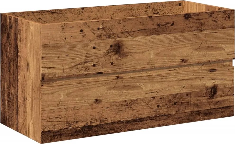 Skříňka se zápustným umyvadlem old wood 3328925
