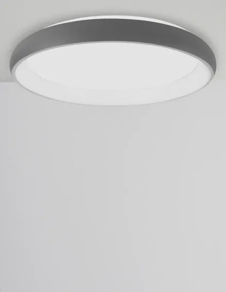Stropní svítidlo LED se stmíváním Albi 61 světlá šedá